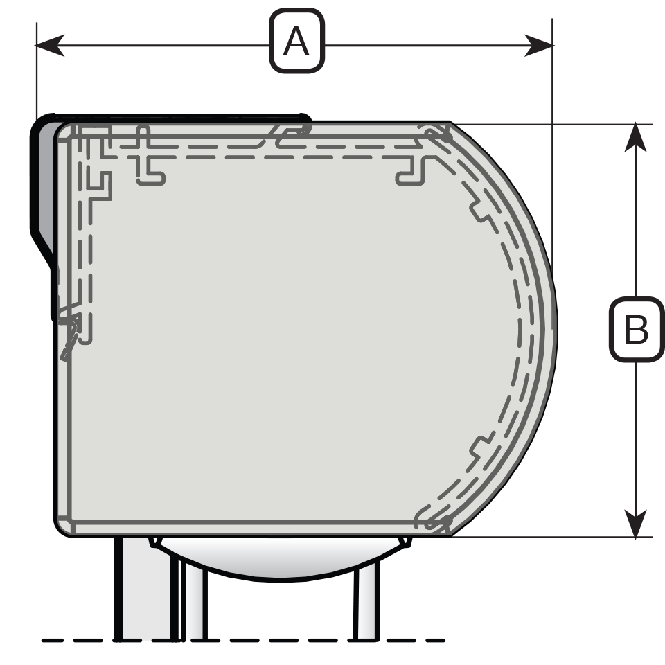 Decora Outlet Dimensions